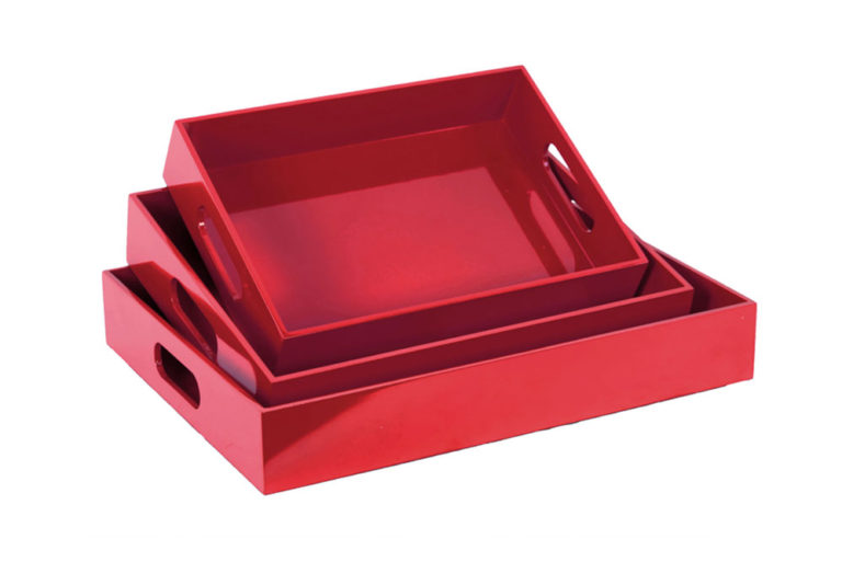 Red Standard Trays - Feldman Sales & Marketing